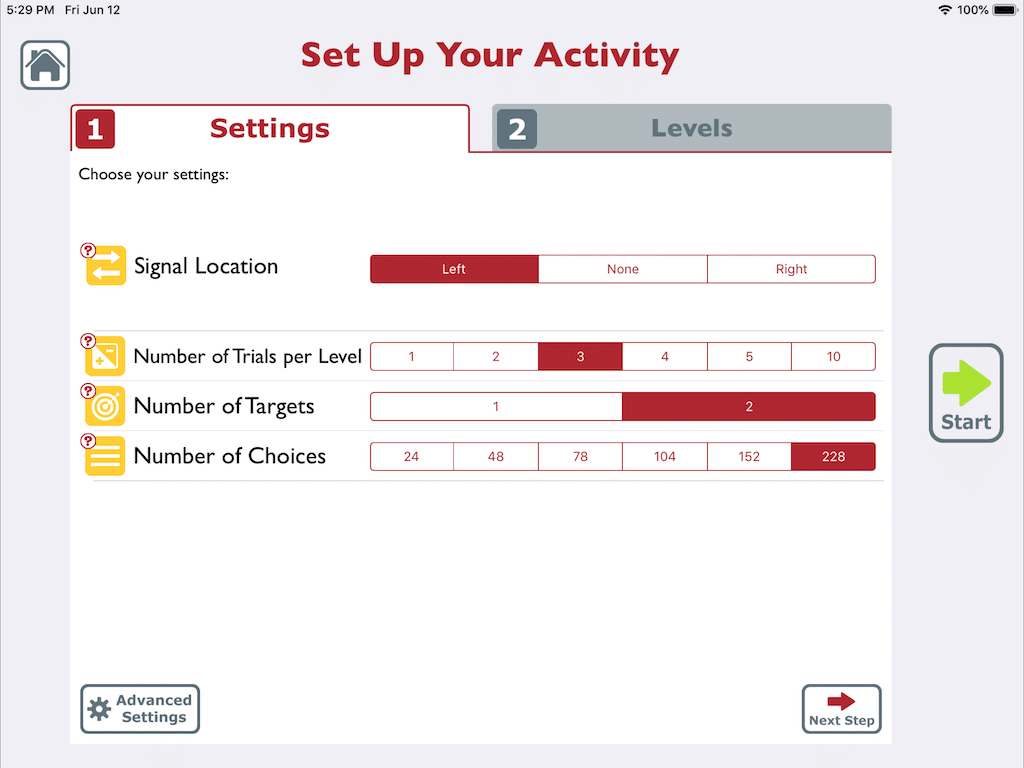 Visual Attention Therapy App for Left Neglect on iOS & Android - Cognition