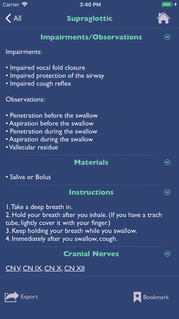 Dysphagia Therapy App for Swallowing Treatment on iOS & Android - SLP