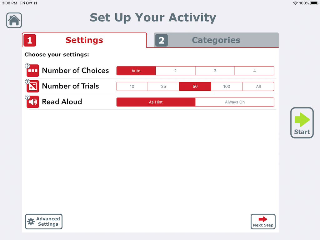 Reading Therapy app with Sentence Exercises - Stroke Rehab & Aphasia