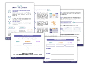 How To: VNeST - Verb Network Strengthening Treatment for Aphasia