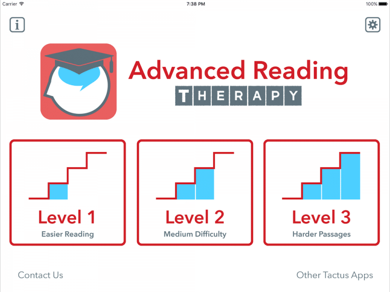 Advanced Language Therapy 4-in-1 App for Aphasia & Stroke iOS Android