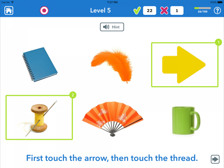 Advanced Language Therapy 4-in-1 App for Aphasia & Stroke iOS Android