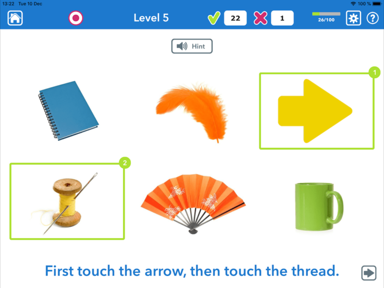 Advanced Language Therapy 4-in-1 App for Aphasia & Stroke iOS Android