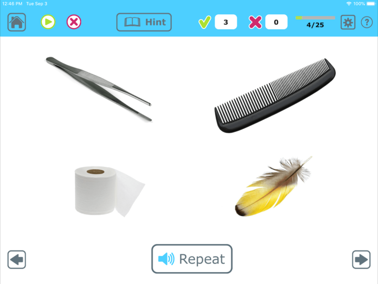 Language Therapy 4-in-1 Speech App for Aphasia & Stroke iOS Android