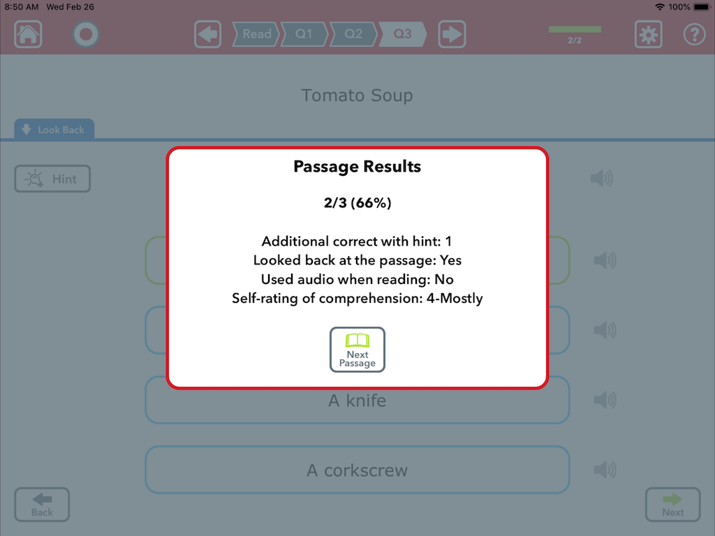 Advanced Reading Therapy Speech App - Aphasia Stroke - iOS & Android