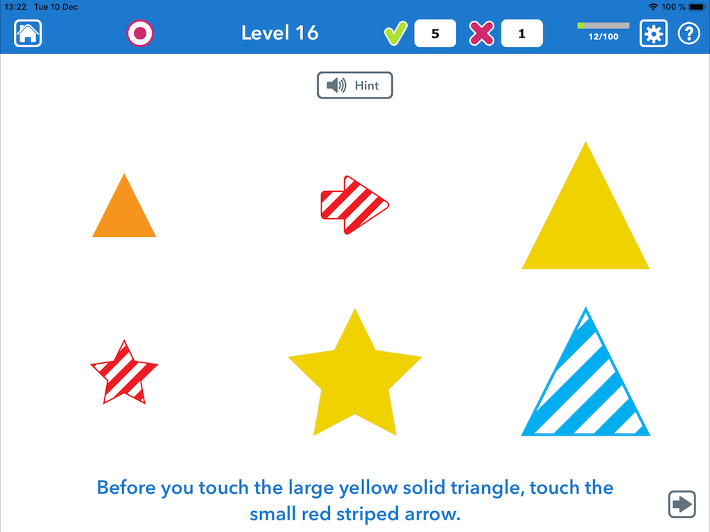 Advanced Comprehension Therapy Speech App - Aphasia - iOS & Android