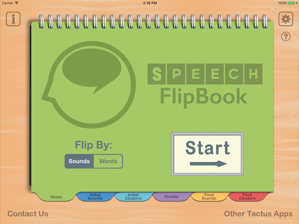 Speech FlipBook App for Articulation & Apraxia Therapy on iOS & Android