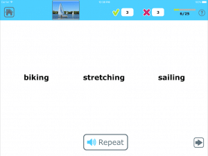 Comprehension Therapy speech app for Understanding Words for Aphasia
