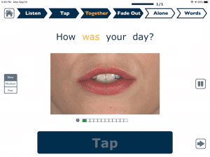 Apraxia Therapy App with VAST Video for Speech after Stroke iOS Android