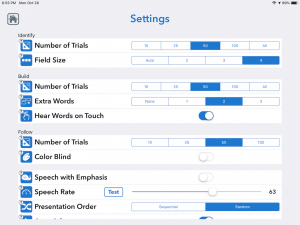 Advanced Comprehension Therapy Speech App - Aphasia - iOS & Android
