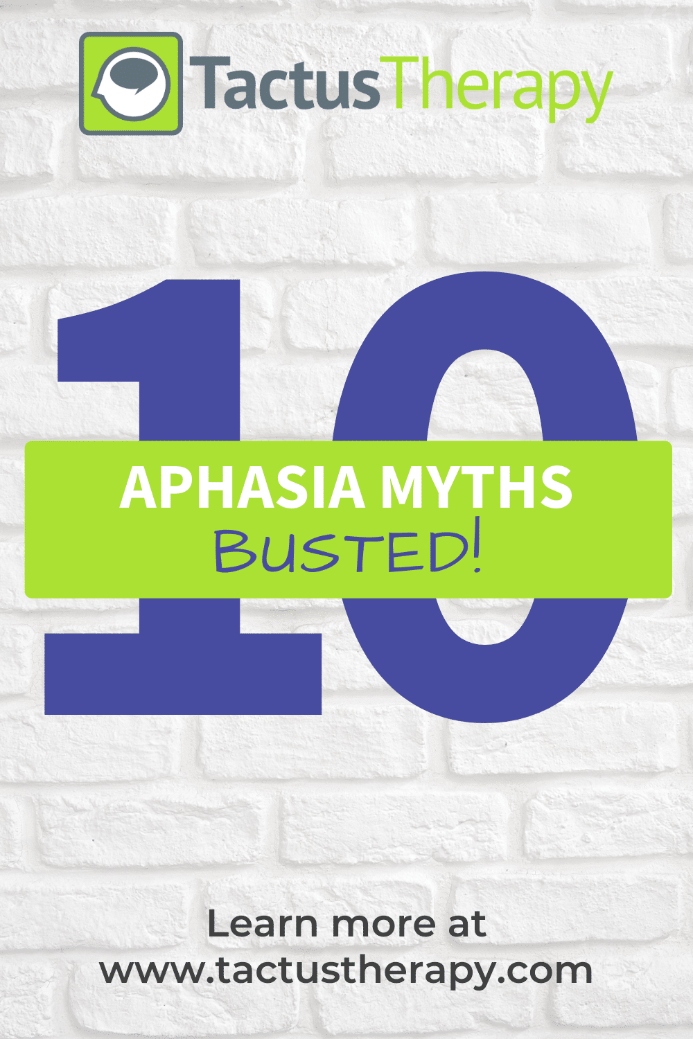 Aphasia Myths Busted - Learn the Truth to Build Aphasia Awareness