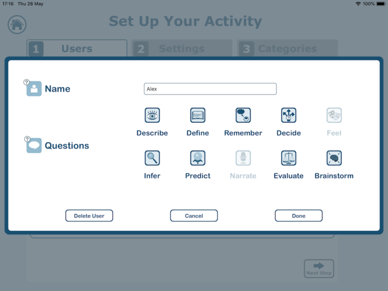 Conversation Therapy App for Speech, Language & Cognition iOS Android