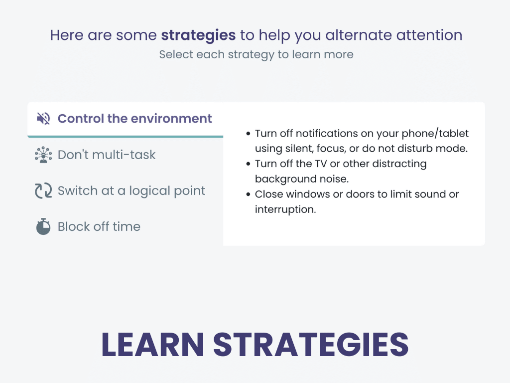 Attention Treatment in Speech Therapy: Cognitive Rehab